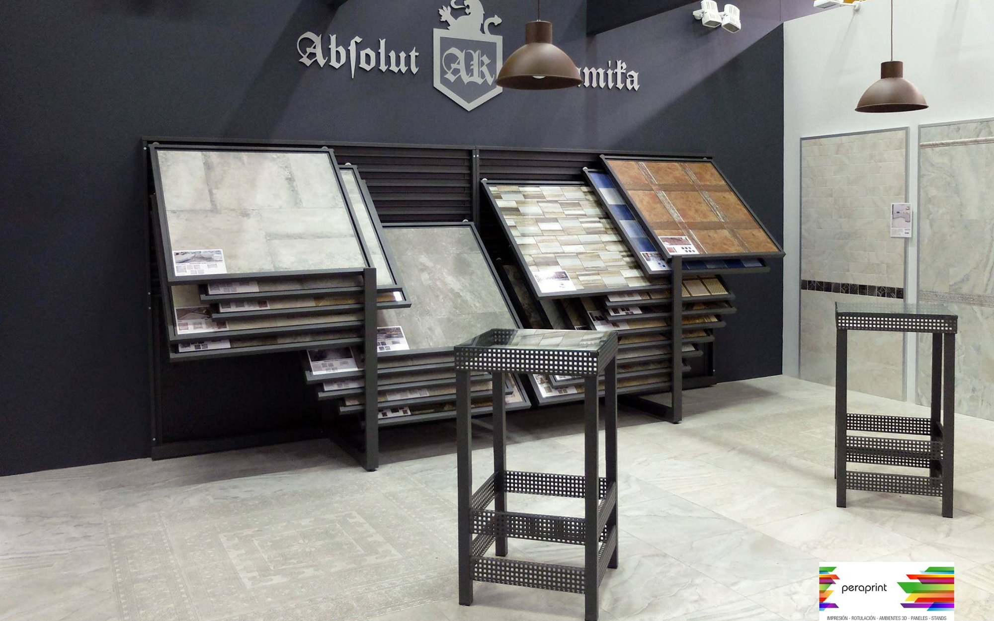 Panel técnico para exposiciones · Peraprint Rotulación e impresión